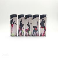 China ISO9994 Certified Custom Flint Lighter 81mm Durable AS ABS Material for Export for sale