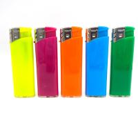 China Fix Flame Disposable Gas Lighter 81mm Electronic Cigarette Lighter ISO Certified POM Material for sale