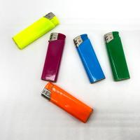 China Fix Flame Disposable Gas Lighter 81mm Electronic Cigarette Lighter ISO Certified POM Material for sale