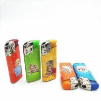 China Mini DY-068 Colorful Euro Standard CR Plastic Electric Lighter 66.5x25x10mm 1000pcs per carton for sale