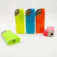 China Mini Electric Gas Lighter 6.65cm ISO9994 EN13869 Certified Custom Logo Promotional Lighter for sale