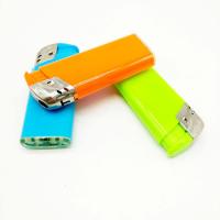 China Mini Electric Gas Lighter 6.65cm ISO9994 EN13869 Certified Custom Logo Promotional Lighter for sale