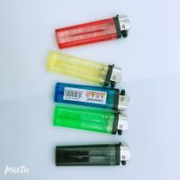 China Transparent Disposable Cigarette Lighter with Custom Style and Customized Request for sale