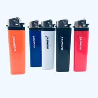 China Disposable Refillable Flint Cigarette Lighter DY-016 80x23.7x11.8mm with MSDS Certificate for sale