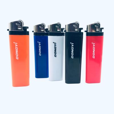 China Disposable Refillable Flint Cigarette Lighter DY-016 80x23.7x11.8mm with MSDS Certificate for sale