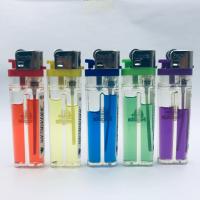 China Disposable Refillable Flint Cigarette Lighter DY-016 80x23.7x11.8mm with MSDS Certificate for sale