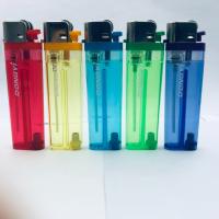 China Disposable Refillable Flint Cigarette Lighter DY-016 80x23.7x11.8mm with MSDS Certificate for sale