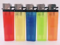China OEM Plastic Electronic Disposable Gas Lighter 80mm EN13869 Certified Bulk for sale