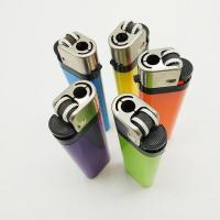 China Refillable Flint Gas Lighter 80x23.7x11.8mm for Europe Market with Certificates for sale