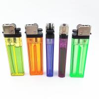 China Disposable Flint Lighter DY-F6 Hexagonal Head Cap 80x23.6x11.8mm OEM Custom for sale