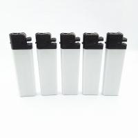 China Disposable Flint Lighter DY-F6 Hexagonal Head Cap 80x23.6x11.8mm OEM Custom for sale