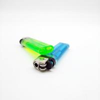 China Custom Cigarette Disposable Transparent Flint Lighter Model NO. DY-60 Samples US 20/Piece for sale