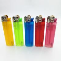 China EUR Standard Flint Gas Lighter DY-077 ISO9994 Certified 80.7x22.6x11.7mm Custom Logo for sale