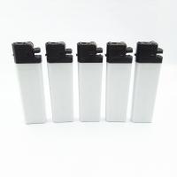 China Dongyi Flint Gas Lighter DY-F6 Refillable Customizable 80x23.6x11.8mm ISO9994 for sale