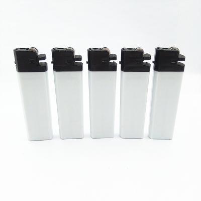 China Dongyi Flint Gas Lighter DY-F6 Refillable Customizable 80x23.6x11.8mm ISO9994 for sale