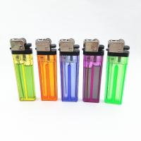 China Dongyi Flint Gas Lighter DY-F6 Refillable Customizable 80x23.6x11.8mm ISO9994 for sale