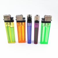 China Dongyi Flint Gas Lighter DY-F6 Refillable Customizable 80x23.6x11.8mm ISO9994 for sale