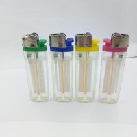 China Dongyi Classic Flint Gas Lighter DY-F12 80x23.6mm ISO9994 Certified for sale