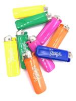 China Five Colors BBQ Custom Flame Electric Lighter for Disposable Cigarette Gas Refillable for sale