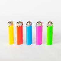 China Disposable Flint Gas Lighter 80.7x22.6x11.7mm ISO9001 Certified 65°C Heat Resistant DY-098 for sale