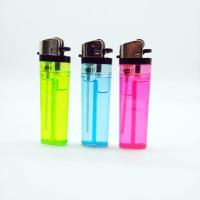 China Customizable Disposable/Refillable Flint Plastic Lighter for Cigarette Smoking 77mm/80mm for sale
