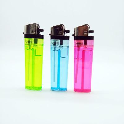 China Customizable Disposable/Refillable Flint Plastic Lighter for Cigarette Smoking 77mm/80mm for sale