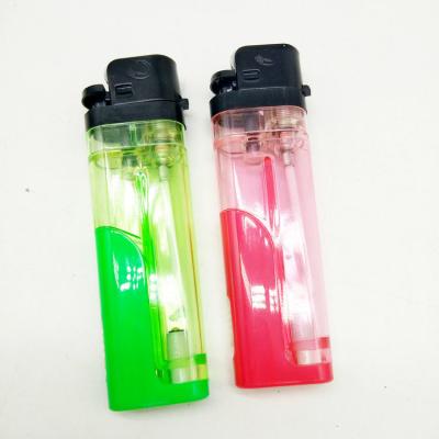 China Disposable Flint Lighter LED DY-F80 80x23.7x11.8mm Bulk Wholesale for sale