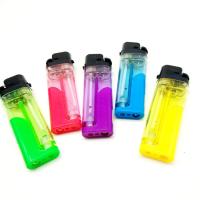 China Disposable Flint Lighter LED DY-F80 80x23.7x11.8mm Bulk Wholesale for sale