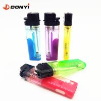 China Disposable Flint Lighter LED DY-F80 80x23.7x11.8mm Bulk Wholesale for sale