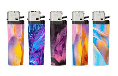 China Disposable Flint Stone Gas Lighter 80x23.7x11.8mm ISO9994 Certified for European Market for sale