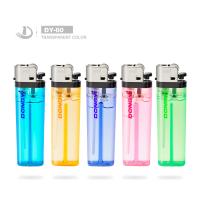China Disposable Flint Stone Gas Lighter 80x23.7x11.8mm ISO9994 Certified for European Market for sale