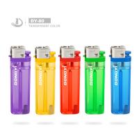 China Disposable Flint Stone Gas Lighter 80x23.7x11.8mm ISO9994 Certified for European Market for sale