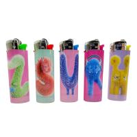 China Disposable Flint Lighter DY-098 80.7x22.6x11.7mm ISO9001 Certified Gas Lighter for sale