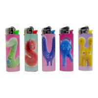 China Disposable Flint Lighter DY-098 80.7x22.6x11.7mm ISO9001 Certified Gas Lighter for sale