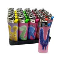 China Disposable Flint Lighter DY-098 80.7x22.6x11.7mm ISO9001 Certified Gas Lighter for sale