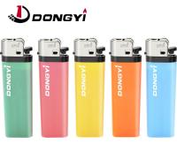 China POM Material Safety Relief Steel Ball Plastic Gas Lighter 80x23.7mm Kitchen Model DY-016 for sale