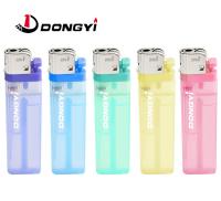 China POM Material Safety Relief Steel Ball Plastic Gas Lighter 80x23.7mm Kitchen Model DY-016 for sale