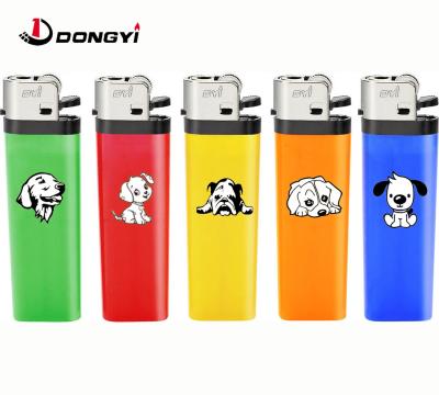 China DY-016 Electronic Lighter 80x23.7x11.18mm AS ABS Material OEM Colors Available for sale
