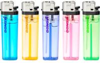 China DY-016 Electronic Lighter 80x23.7x11.18mm AS ABS Material OEM Colors Available for sale