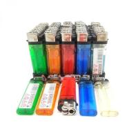 China Disposable Plastic Flint Lighter 80mm Cigarette Lighter for Decorative Use for sale
