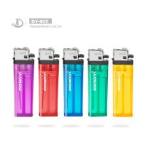 China Custom Plastic Flint Wheel Gas Cigarette Lighter 80mm ABS AS for Promotional Gifts for sale