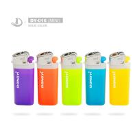 China Disposable Cute Flint Lighter 6.16x2.37x1.18cm ABS AS Custom Logo Promotional for sale