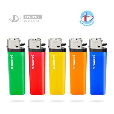 China ISO9994 Plastic Flint Wheel Gas Lighter 8.0x2.37cm Child Proof Safety Lighter for sale
