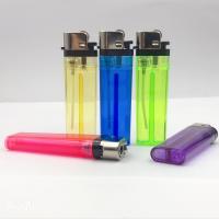 China Disposable Flint Wheel Lighter 8.0x2.37x1.18cm Custom Logo Gas Lighter for Wholesale for sale
