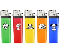 China Custom Flint Wheel Gas Lighter 8.0x2.37x1.2cm ABS AS Promotional Smoking Lighter for sale