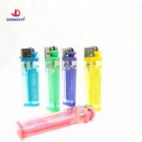 China Custom Flint Wheel Gas Lighter 8.0x2.37x1.2cm ABS AS Promotional Smoking Lighter for sale