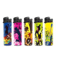 China Cool Dog Custom Logo Refillable/Disposable Cigarette Lighter Samples US 0.01/Piece for sale
