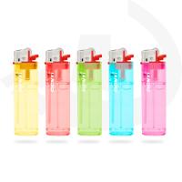 China Custom Logo Disposable Flint Lighter 82x24x12mm 17/18kgs Kitchen Cricket Lighter for sale