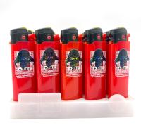 China Disposable Flint Gas Lighter 80mm Kitchen Torch Candle Lighter for Wholesale for sale