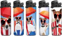 China Plastic Disposable Refillable BBQ Gas Lighter POM Material 82mm Safety Lighter for sale